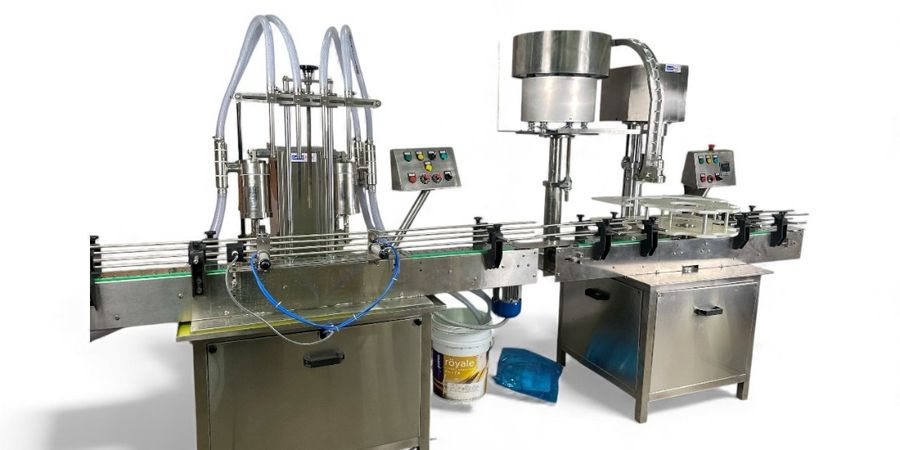 Smart Pack Latest Fully Automatic Bottle Liquid Filling and Capping ...